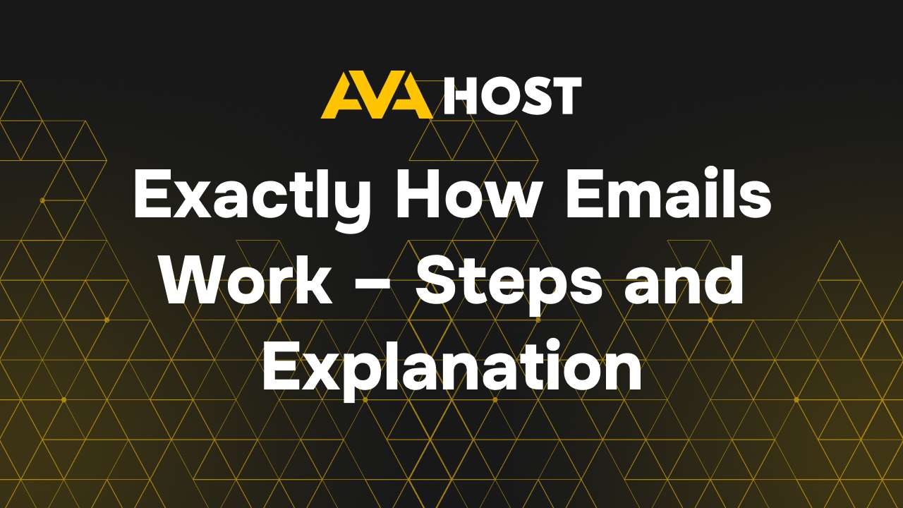 How Emails Work – Step-by-Step Explanation | AvaHost