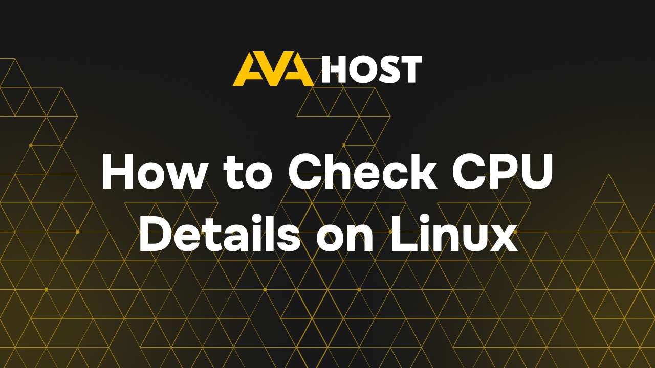 Controllare facilmente i dettagli della CPU su Linux | AvaHost