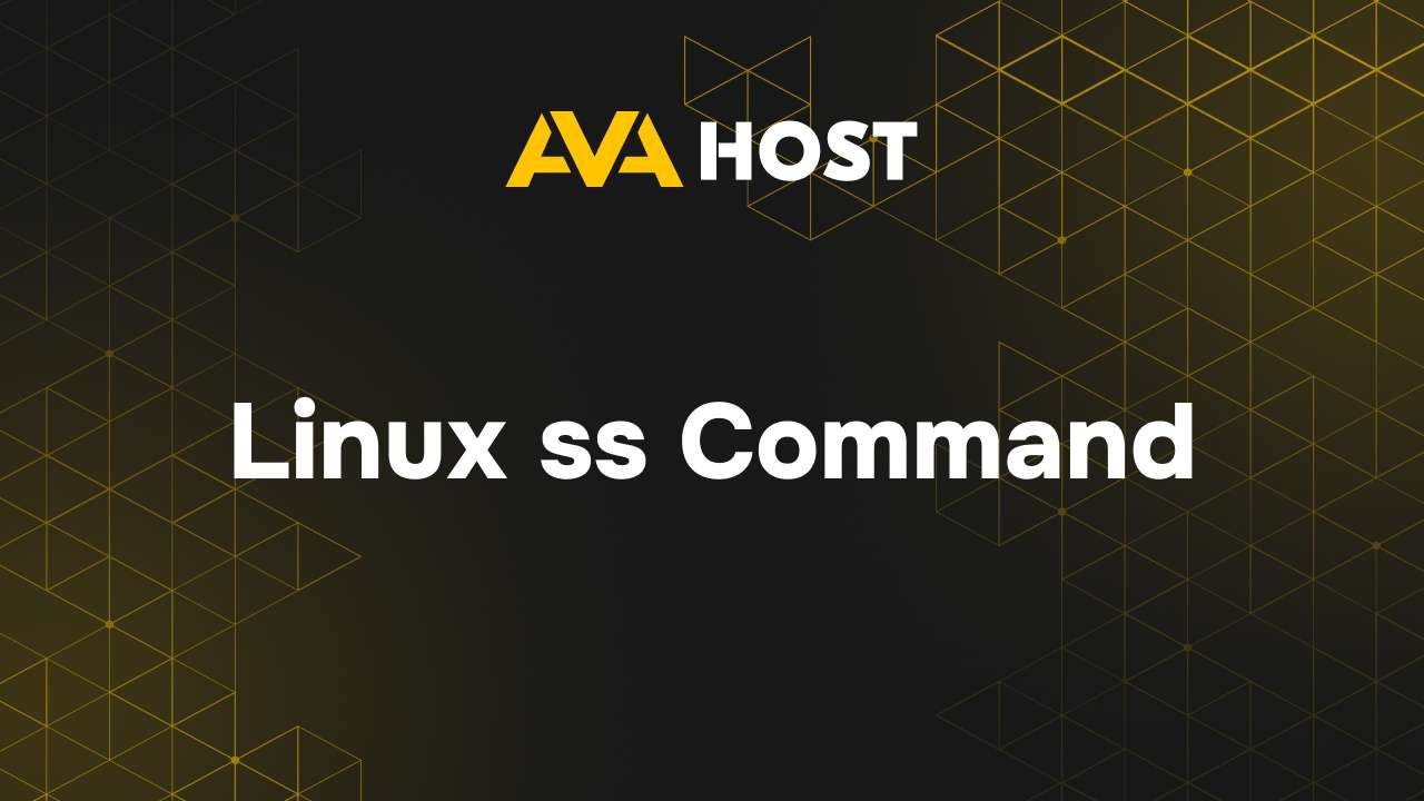 Linux ss Command ⋆ AVA.HOSTING