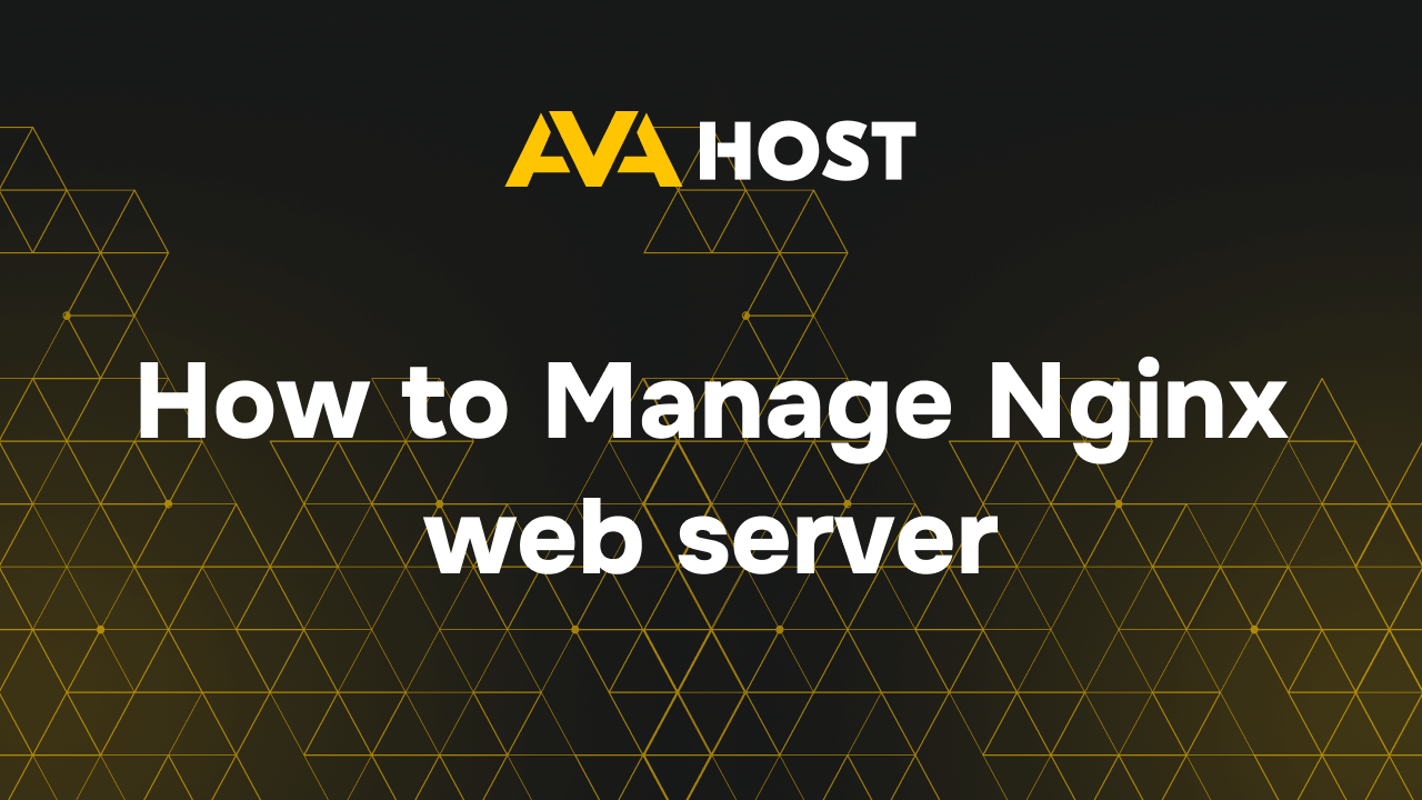 How to Manage Nginx web server ⋆ AVA.HOSTING