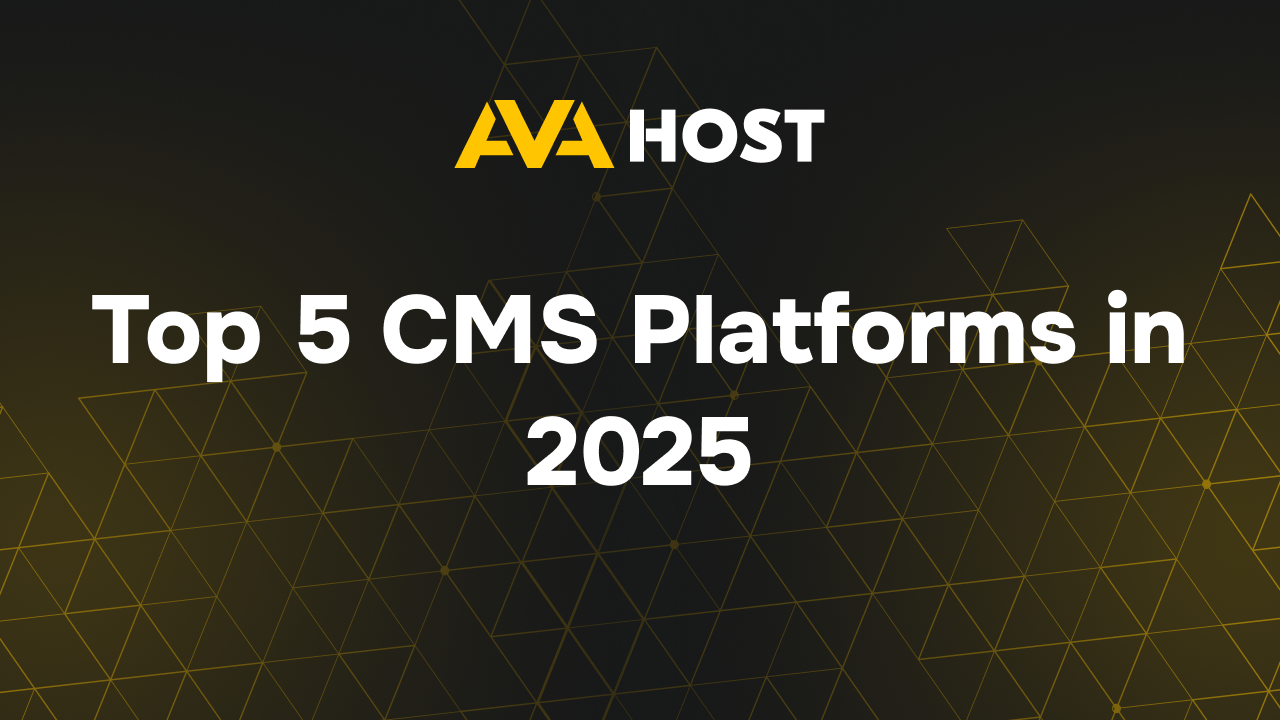 Top 5 CMS Platforms in 2025 ⋆ AVA.HOSTING