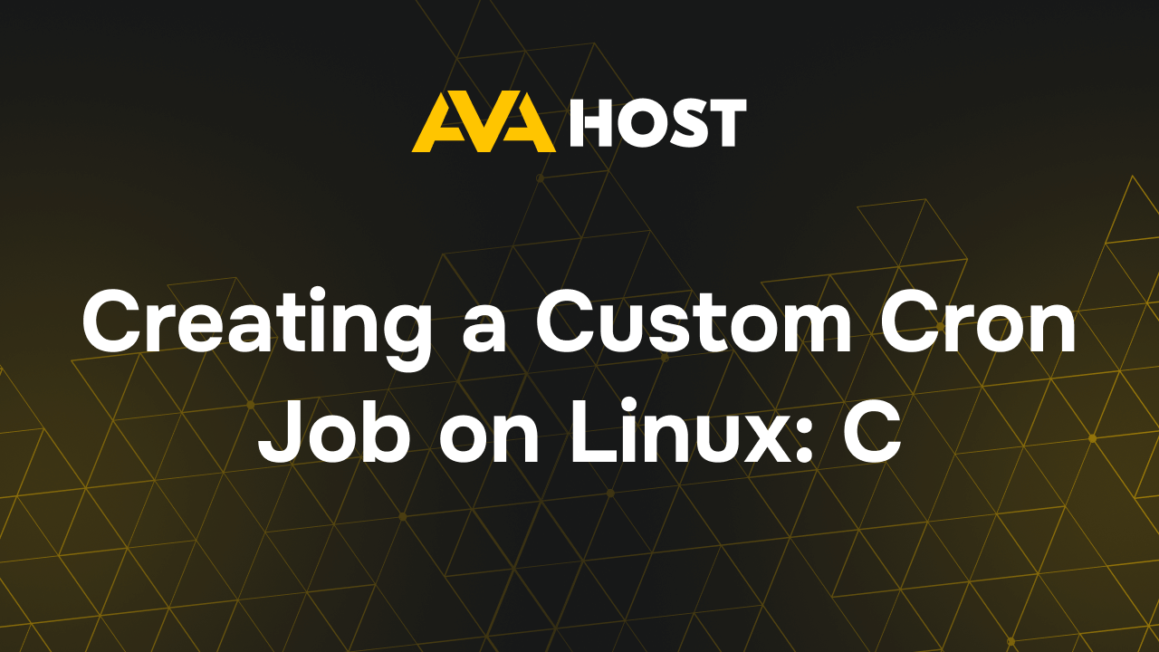 Custom Cron Job on Linux - Automate Your Tasks | AvaHost