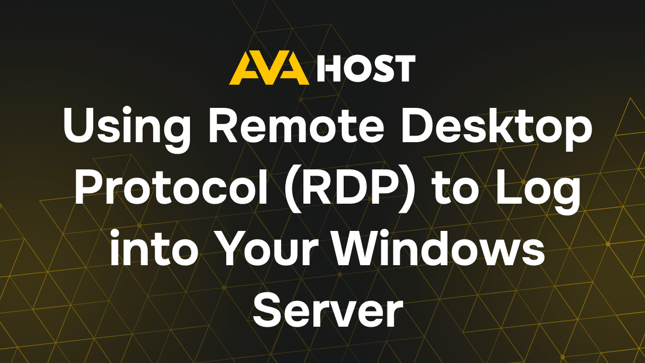Using Remote Desktop Protocol Rdp To Log Into Your Windows Server ⋆