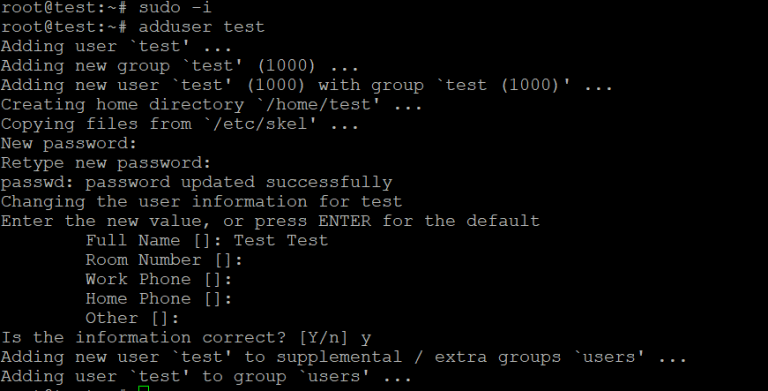 How to Add a New User in Debian ⋆ AVA.HOSTING